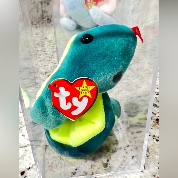 Ty | Toys | Ty Beanie Baby Hissy The Snake | Poshmark